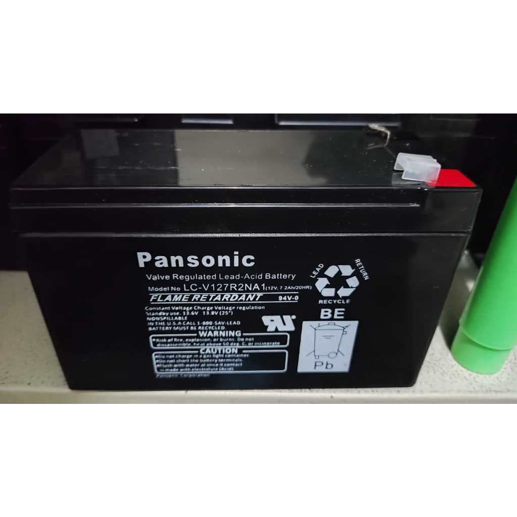 Jual Pansonic Accu baterai Aki VRLA Dry Kering 12v 7ah 12 v Battery 7A ...