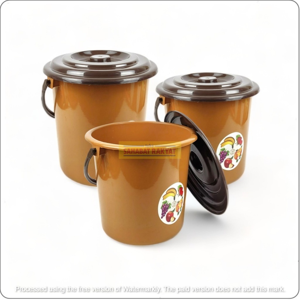 Jual Ember/Timba Tutup Moca AR 3GL (± 13.6 Liter)/2.5G ± 11 Liter ...