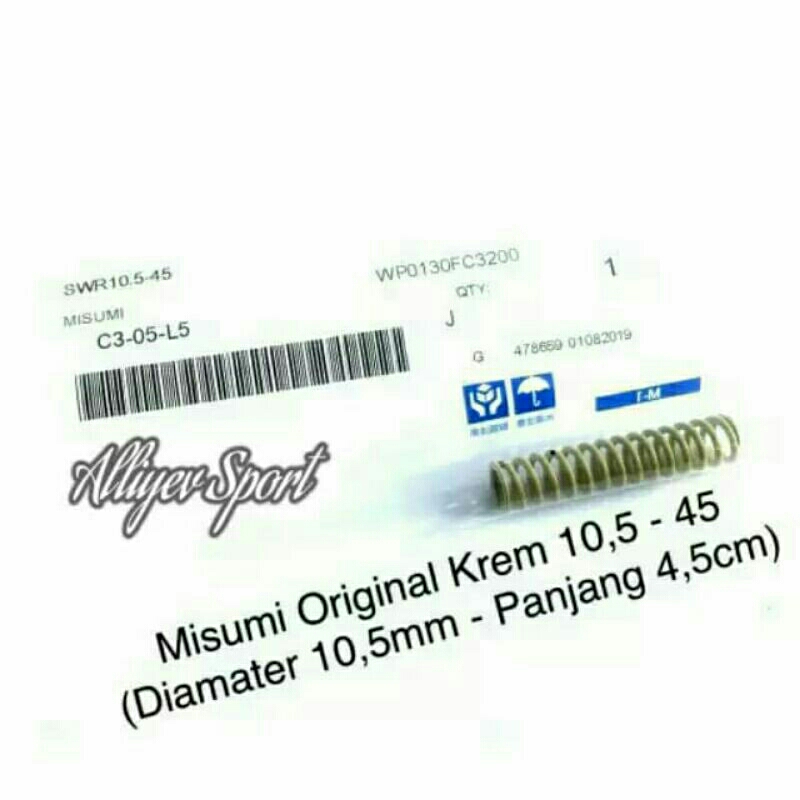 Jual per misumi cream 10.5 - 4.5 original jepang / per misumi / misumi ...