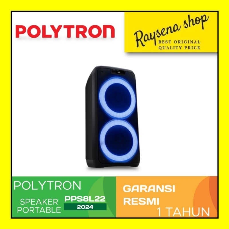 Jual POLYTRON SPEAKER AKTIF PPS8L22 PARTY BOX PPS L822 | Shopee Indonesia
