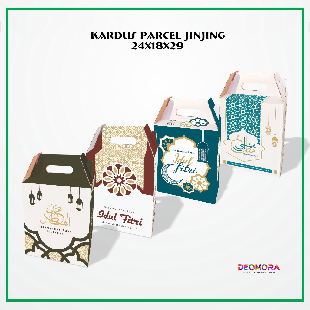 Jual Kardus Parcel Lebaran Box Jinjing 24x18x29Cm I Box Hampers ...