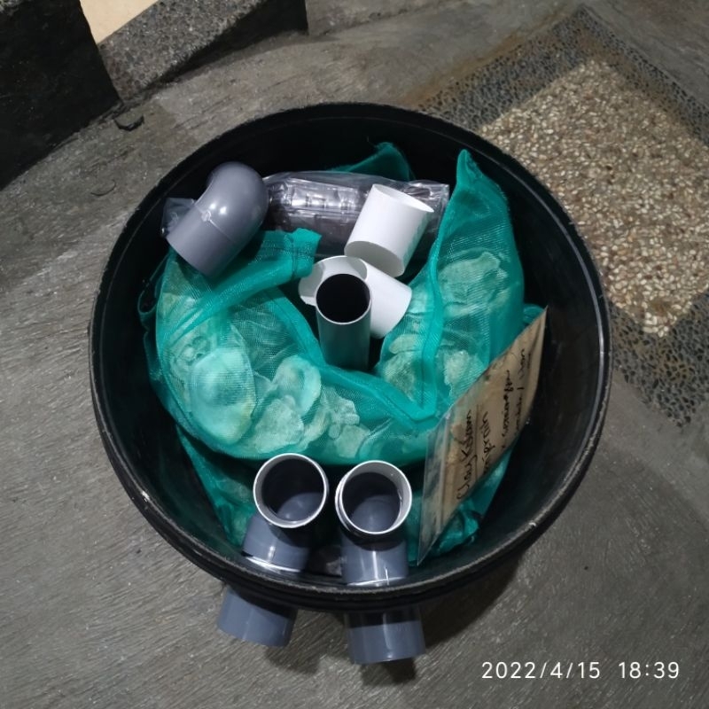 Jual Ember Filter Kolam IKAN KOI Chamber bio sistem VORTEX OUTDOOR ...