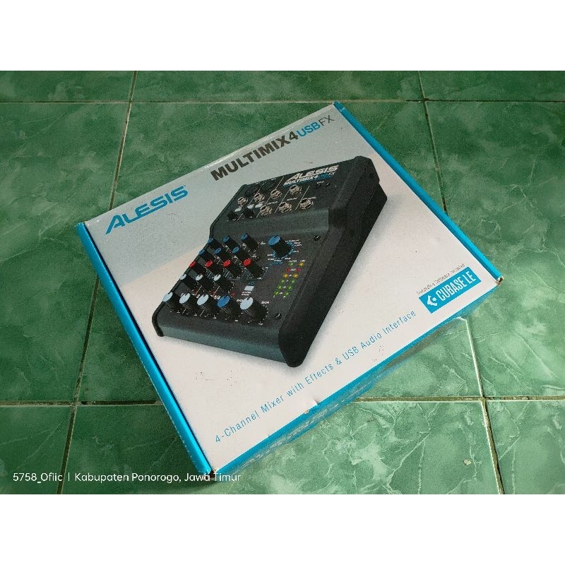 Jual Mixer alesis multimix4 usbFX | Shopee Indonesia