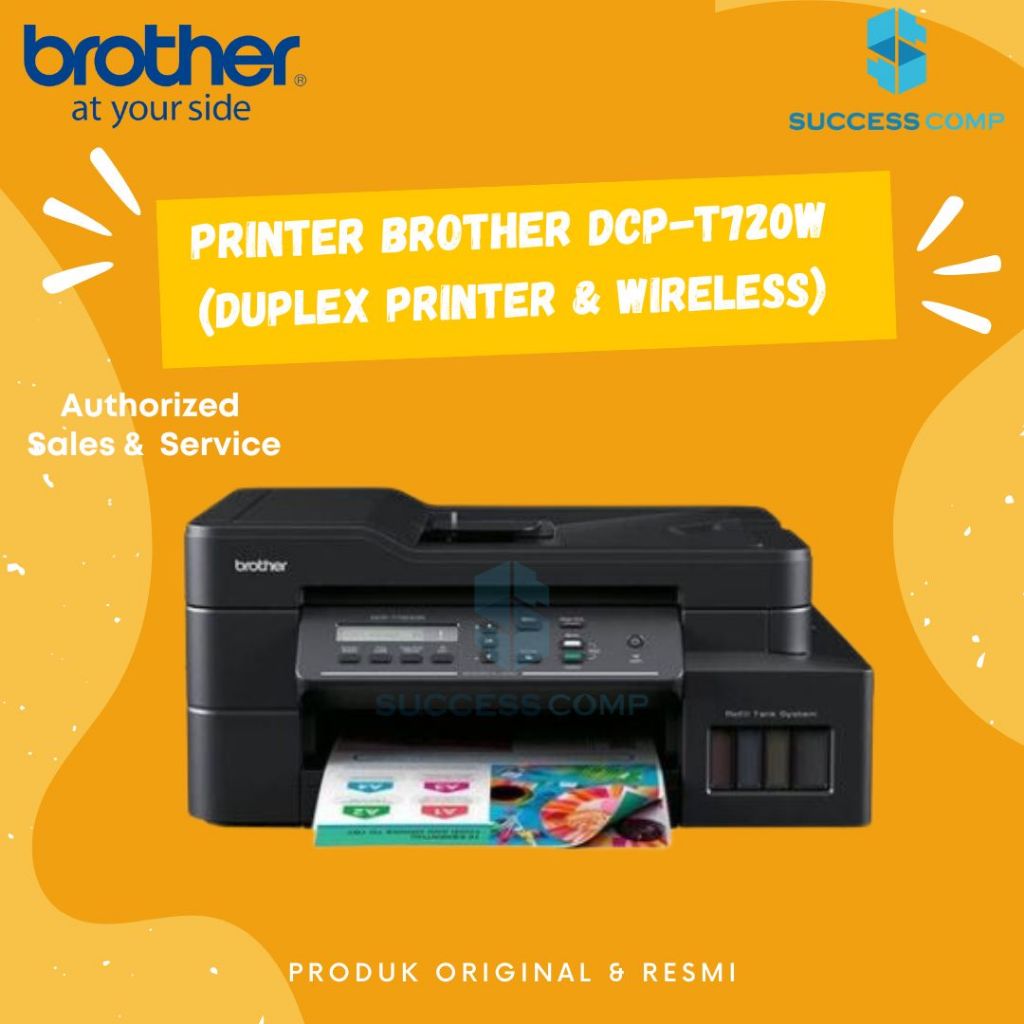 Jual Printer Brother DCP-T720DW pengganti Brother T710W Garansi Resmi | Shopee Indonesia