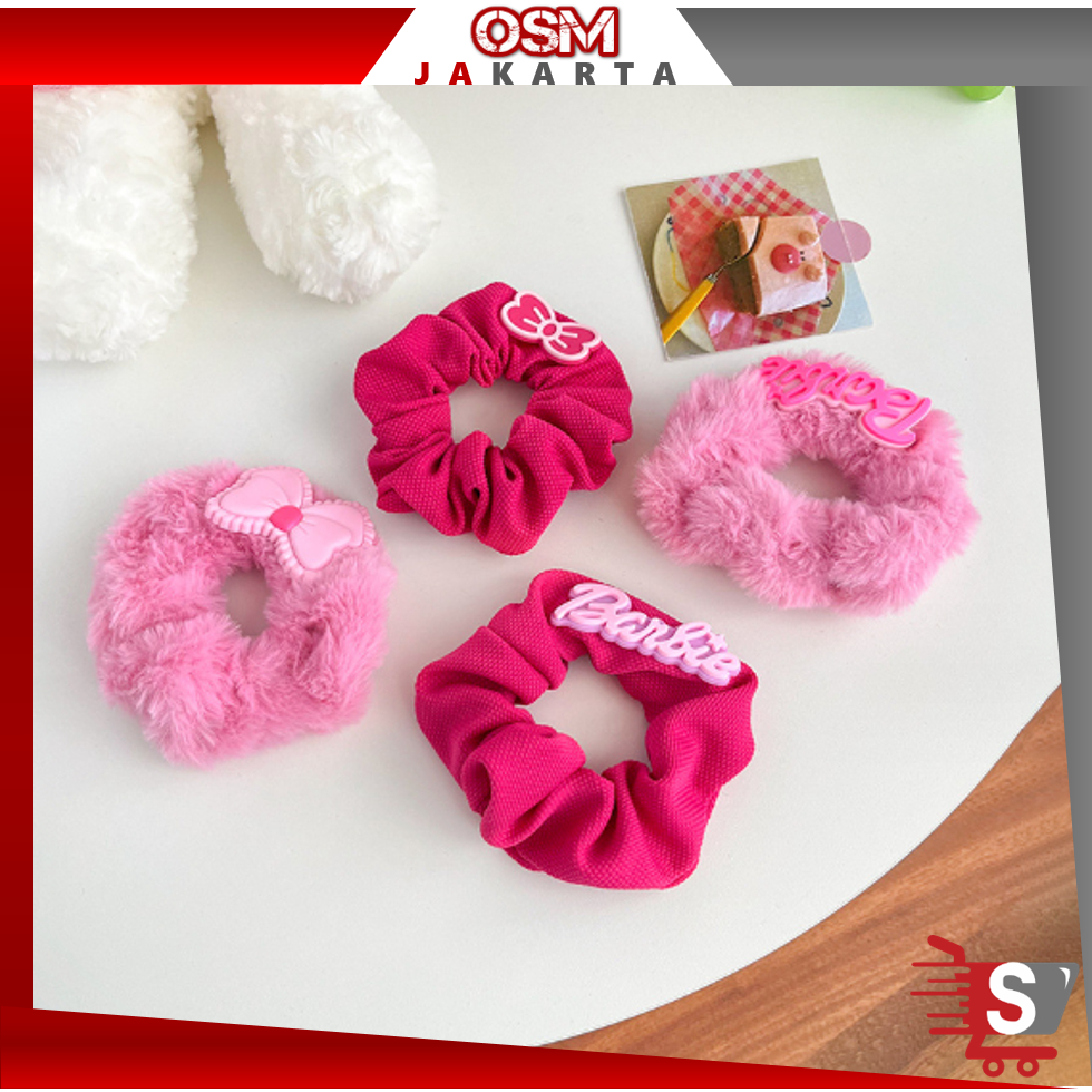 Jual OSM JKT F6185 Ikat Rambut Scrunchie / Korean Style Hairband Cepol ...