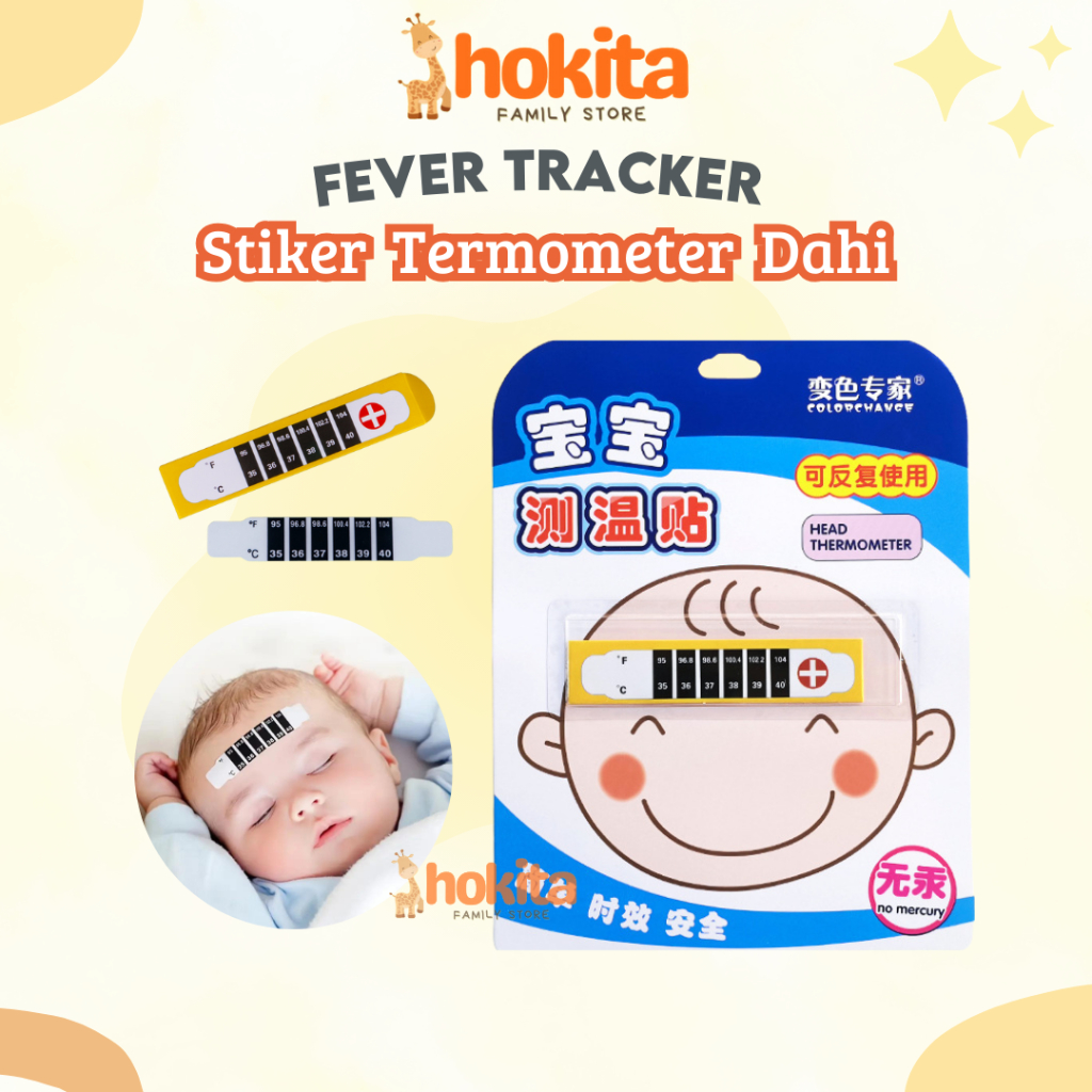 Jual Fever Tracker - Head Thermometer HITAM PUTIH / Alat Ukur Suhu ...