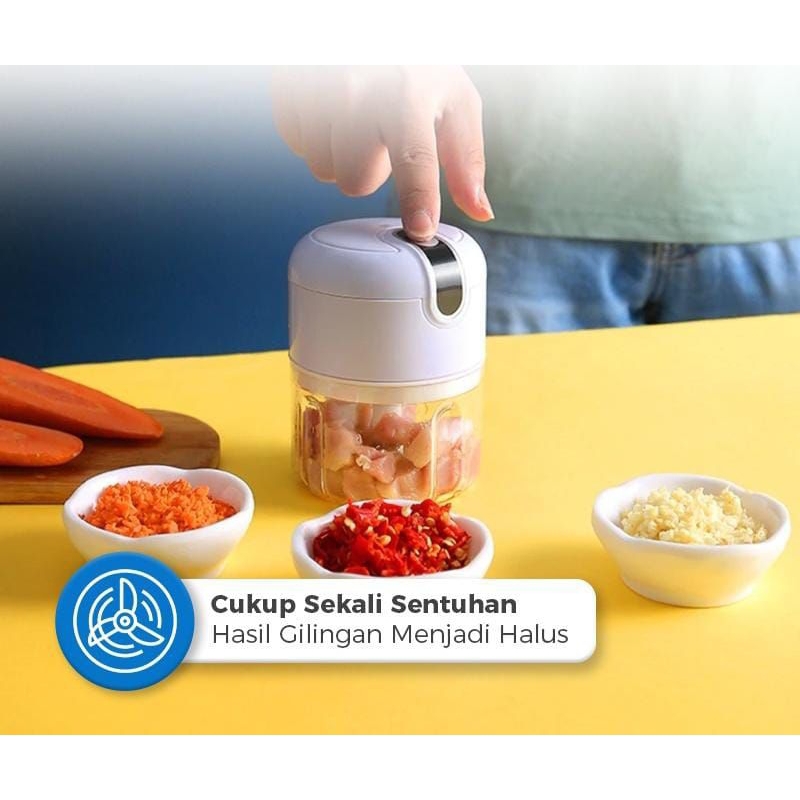 Jual Chopper Mini Elektrik Portable | Shopee Indonesia