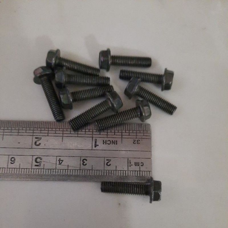 Jual baut topi 8/m5x2cm k8 paket 5pcs | Shopee Indonesia