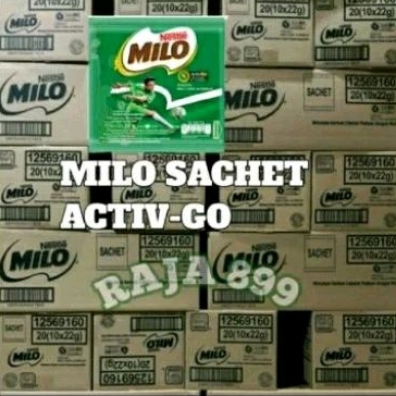 Jual MILO SACHET ACTIV-GO DUS/KARTON ISI 20 RENCENG (10X22GR) | Shopee ...