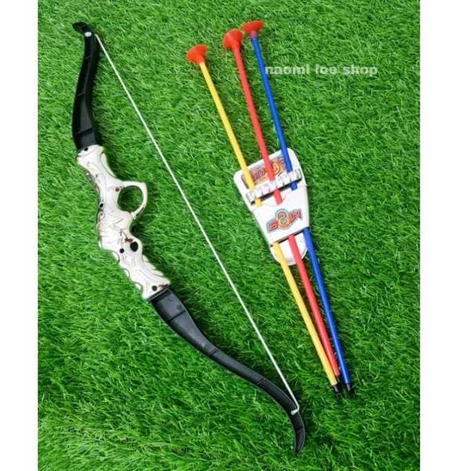 Jual BUSUR PANAH RECURVE BOW N ARROW MAINAN ANAK ARCHERY mainan panah ...