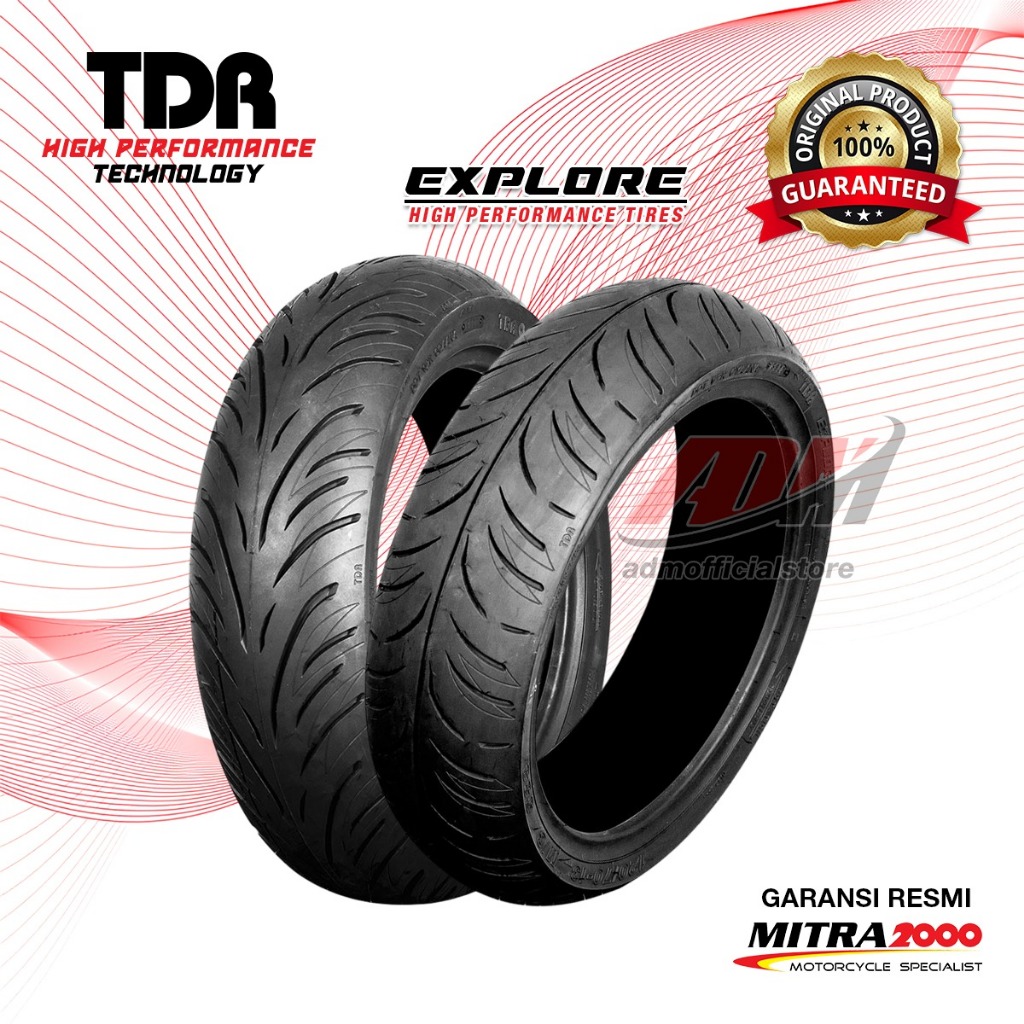 Jual BAN TDR TIRES EXPLORE (N-MAX & AEROX) TUBELESS | Shopee Indonesia