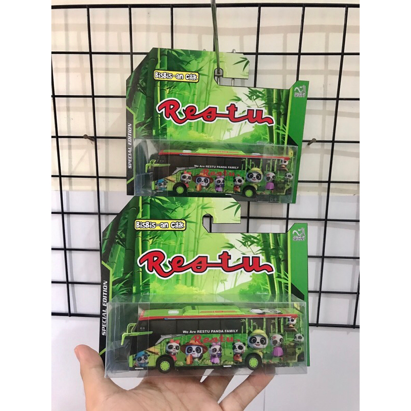 Jual MINIATUR BUS KARTON Papercraft Bus RESTU PANDA Jetbus 5 shd livery ...