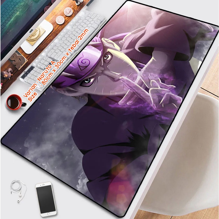 Jual PREMIUM MOUSE PAD PANJANG DRAGON BALL GOKU NARUTO | LARGE KEYBOARD ...