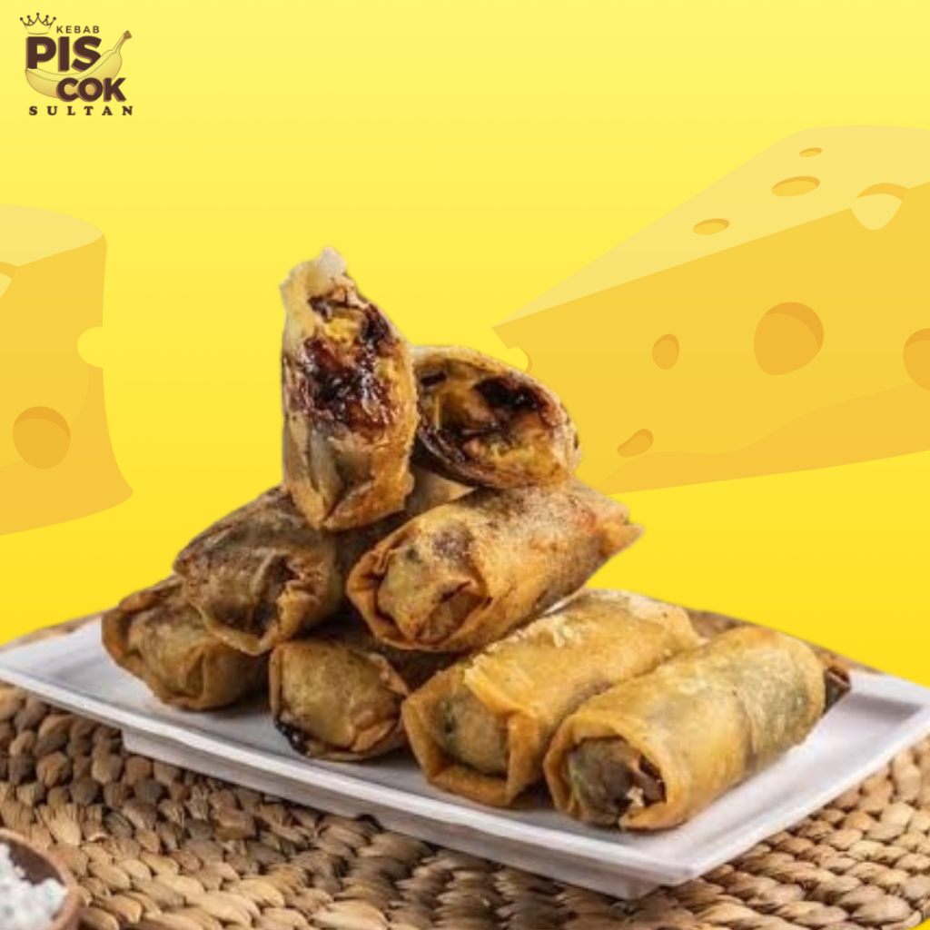 Jual Piscok Lumer Pisang Keju Coklat frozen Sultan | Shopee Indonesia