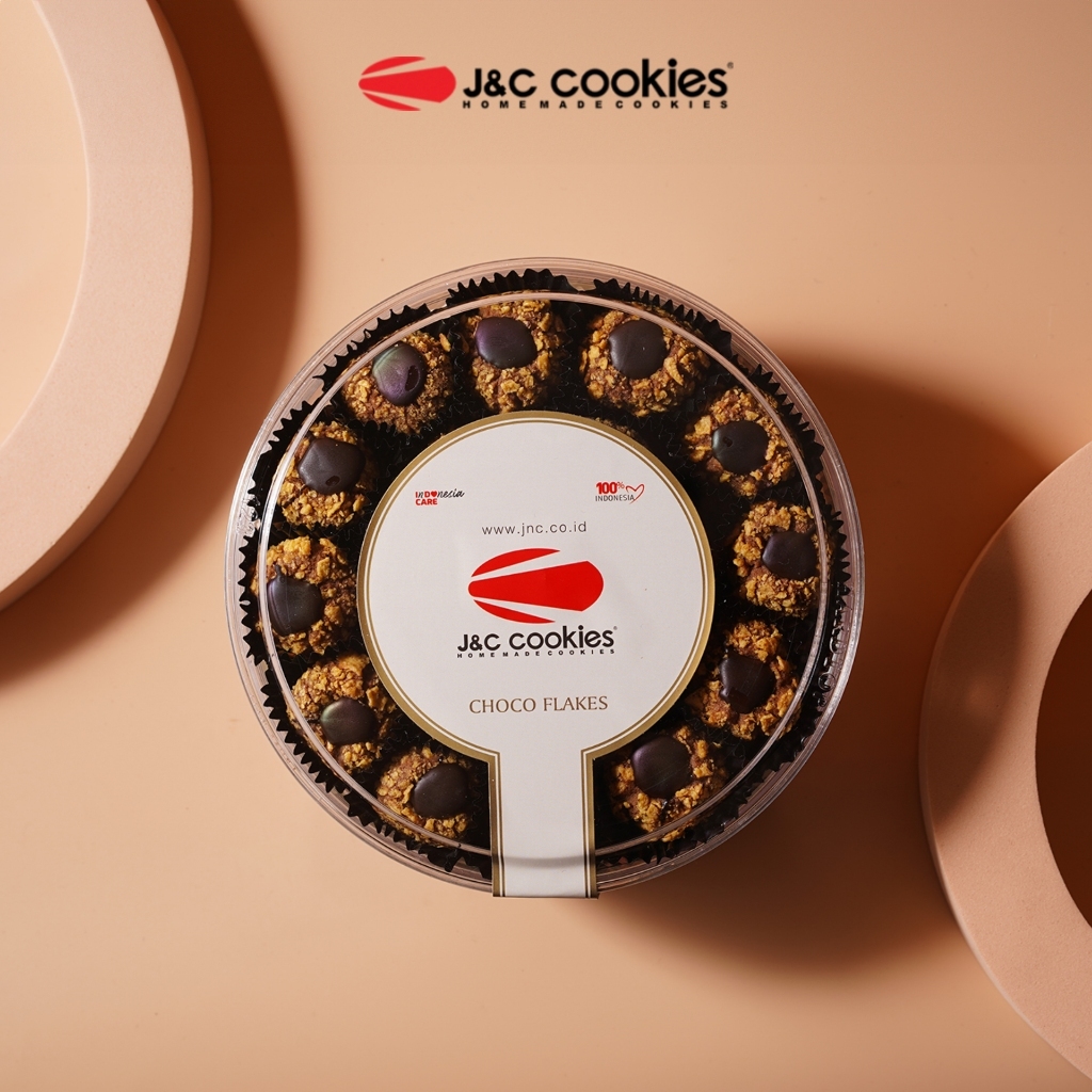 Jual JNC Cookies Jakarta Choco Flakes | Shopee Indonesia