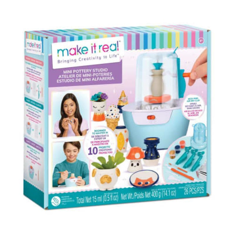 Jual Make It Real Set Mini Pottery Studio 1465 | Shopee Indonesia