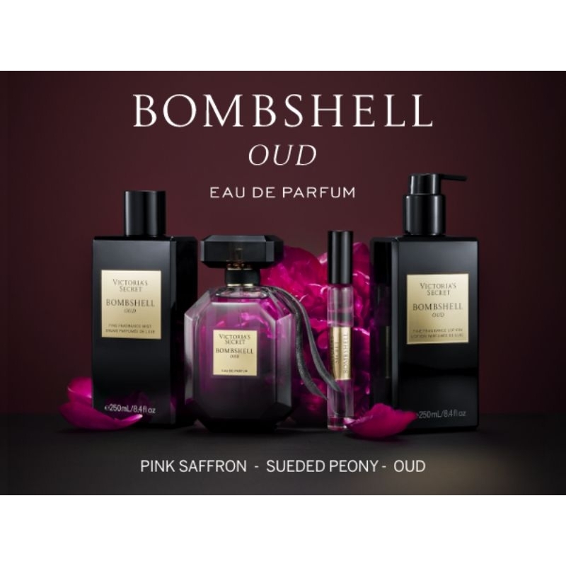Jual BOMBSHELL OUD Eau De Parfum, Lotion Fragrance, Body Mist Original ...