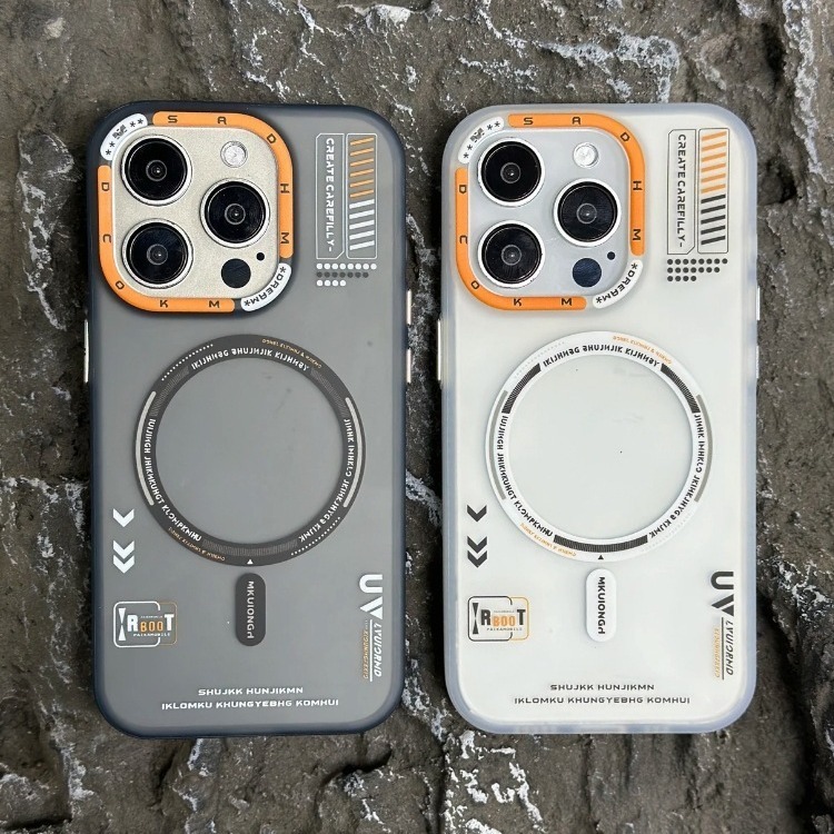 Jual Silikon Premium Case Hybrid Artificial Case Magsafe + Rings kamera ...