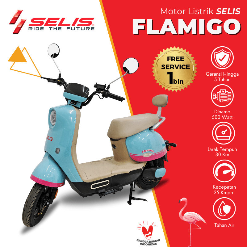 Jual SELIS - Motor listrik Flamingo | Shopee Indonesia
