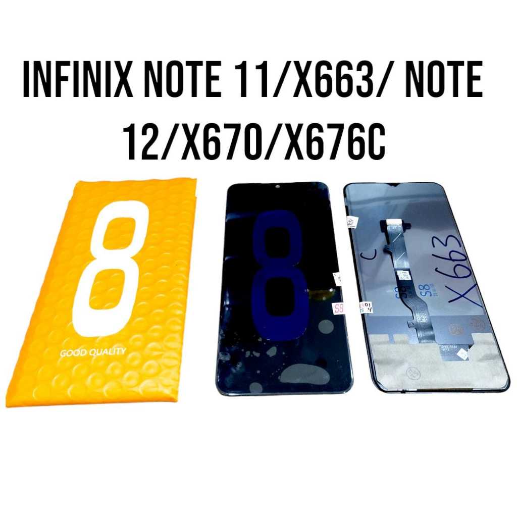Jual LCD TOUCHSCREEN INFINIX NOTE 11 X663 / NOTE 12 X670 X676C FULLSET ...