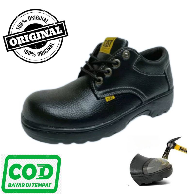 Jual SHOPEE MALL Sepatu Safety pria semi boots Septi Pria Ujung besi ...