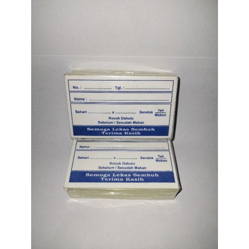 Jual STIKER LABEL OBAT / ETIKET OBAT SEDIAAN SYRUP MODEL STIKER [ 1 ...