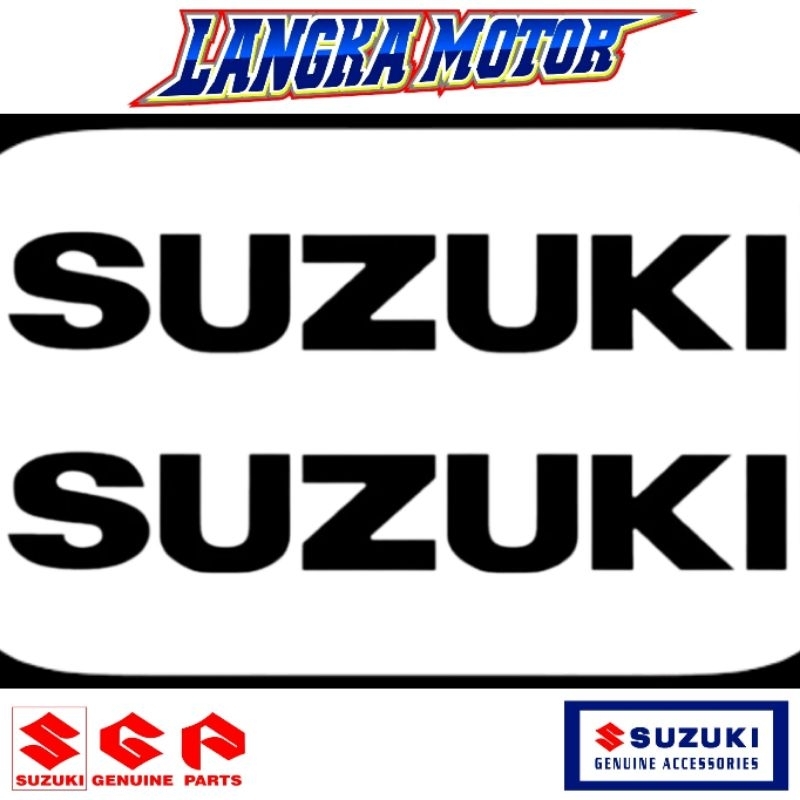 Jual ORI SGP Ekspor Emblem Stiker SUZUKI tangki bensin RGR FXR Thunder ...