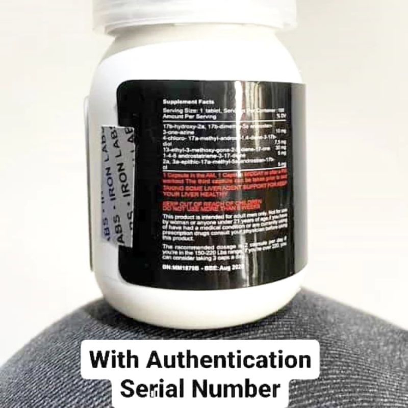 Jual Iron Labs Monster Mass 90 Capsules / tab tabs ironlabs MonsterMass ...