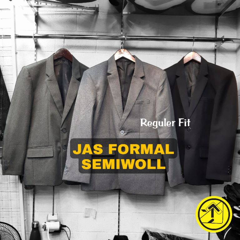 Jual Paling Diminati JAS FORMAL REGULER SEMI WOLL TEBAL Jas Nikah ...