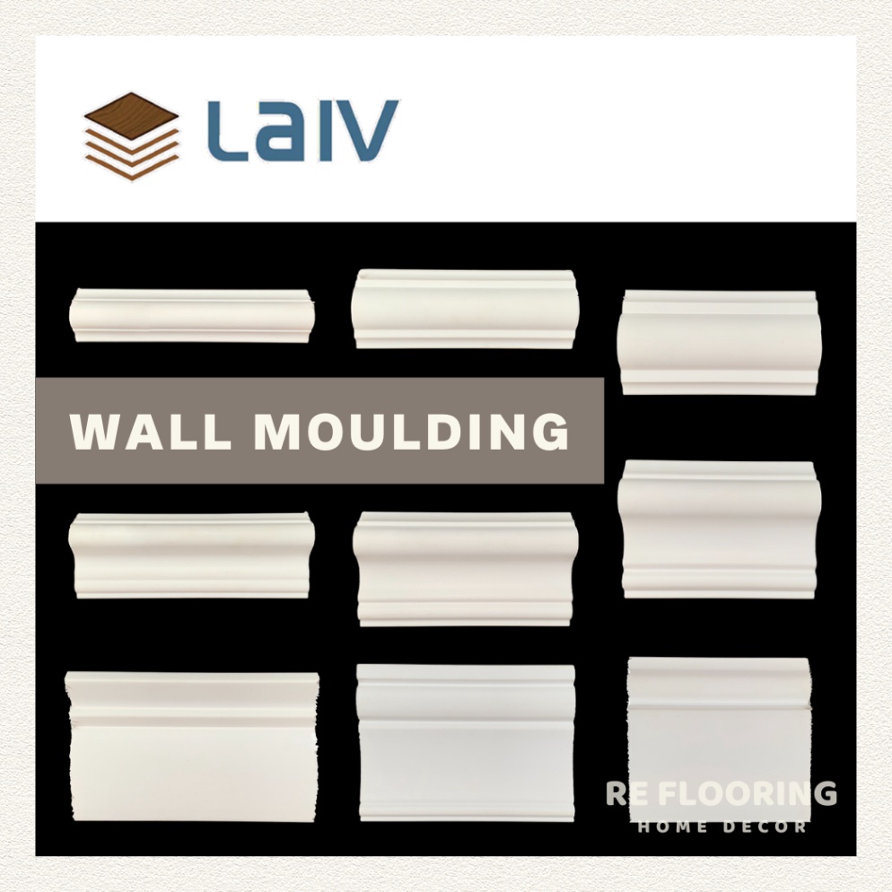Jual Jual Wall Moulding LAIV PVC Putih List Dinding Lis Profil | Shopee ...