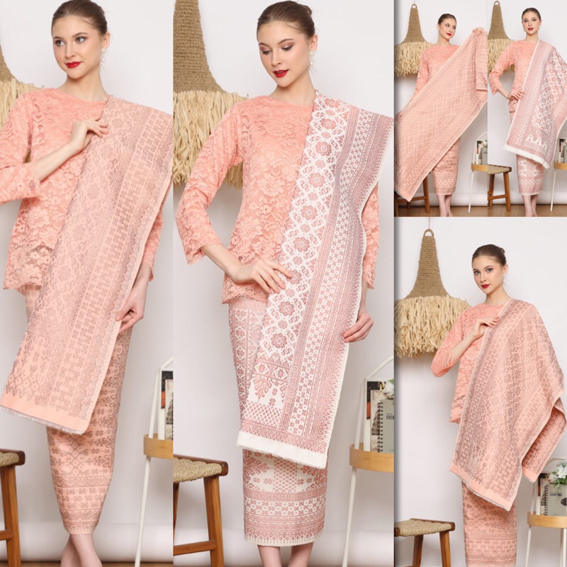 Jual SONGKET TEMBAGA ROSEGOLD/OTAK UDANG/SALEM/PEACH | Shopee Indonesia