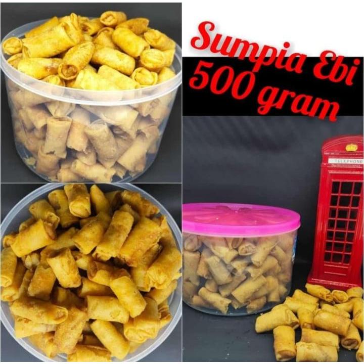 Jual Snack Cemilan Sumpia isi ebi 500g | Shopee Indonesia