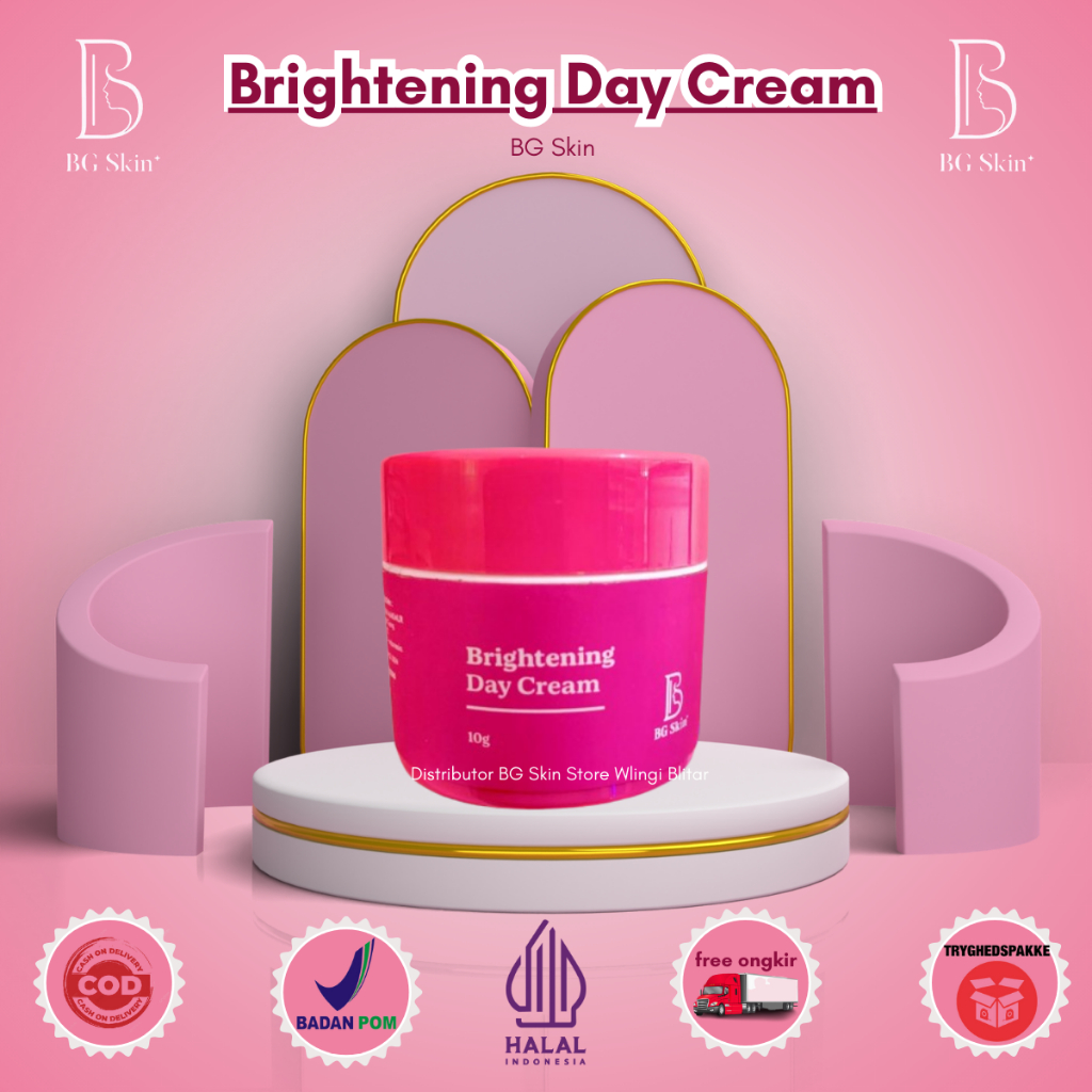 Jual BG Skin Brightening Day Cream | Day Luxury | Foundation Spf 15 ...