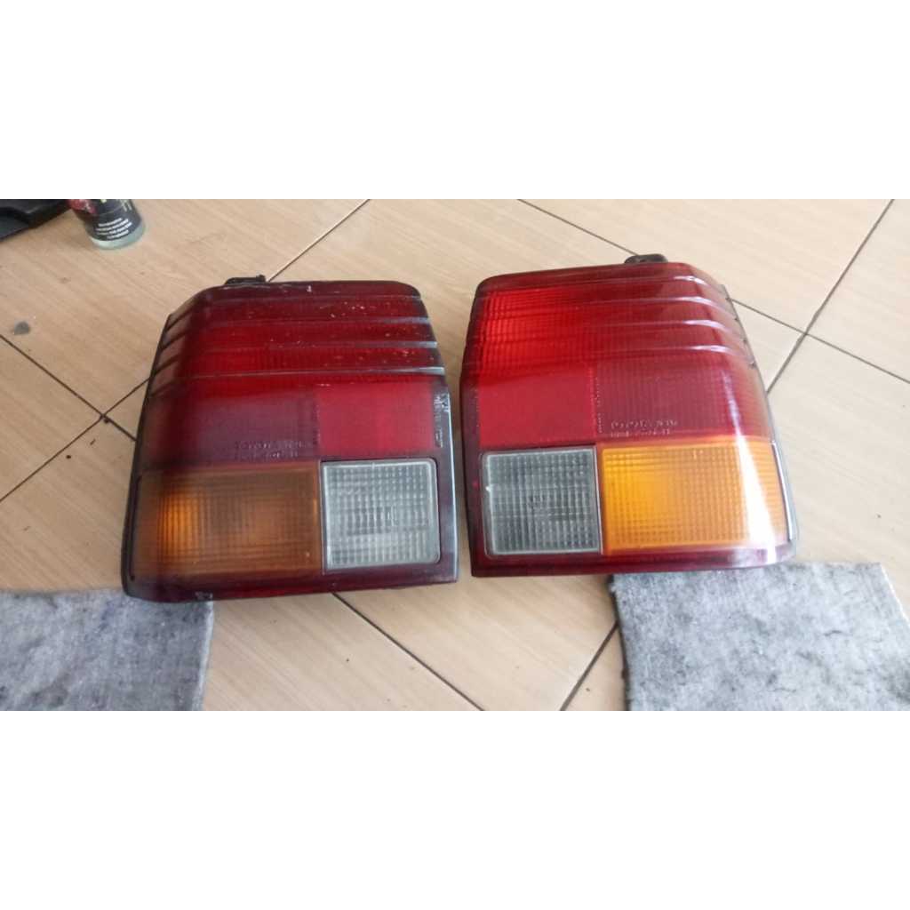Jual stoplamp tail light toyota starlet kotak ep70 71 85 86 87 | Shopee ...