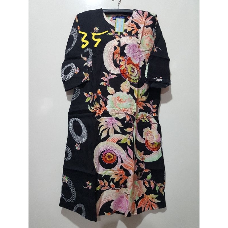 Jual YULI - DASTER 19 TANGAN 3/4 LD 115 CM PB 110 CM BATIK KENCANA UNGU ...