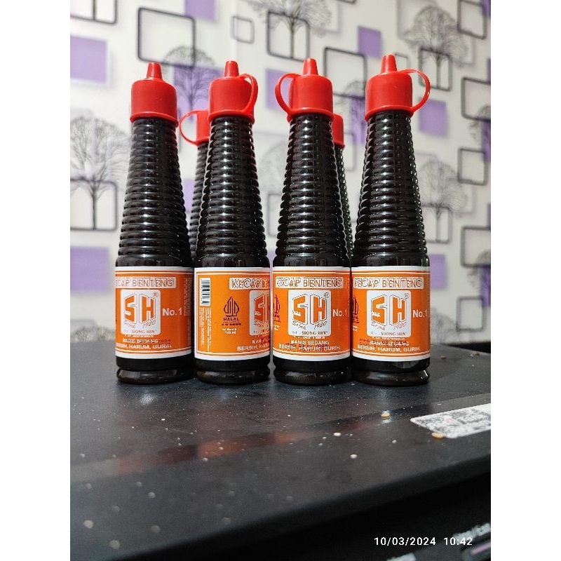 Jual kecap sh benteng kental manis sedang 140ml botol asli 100% produk ...
