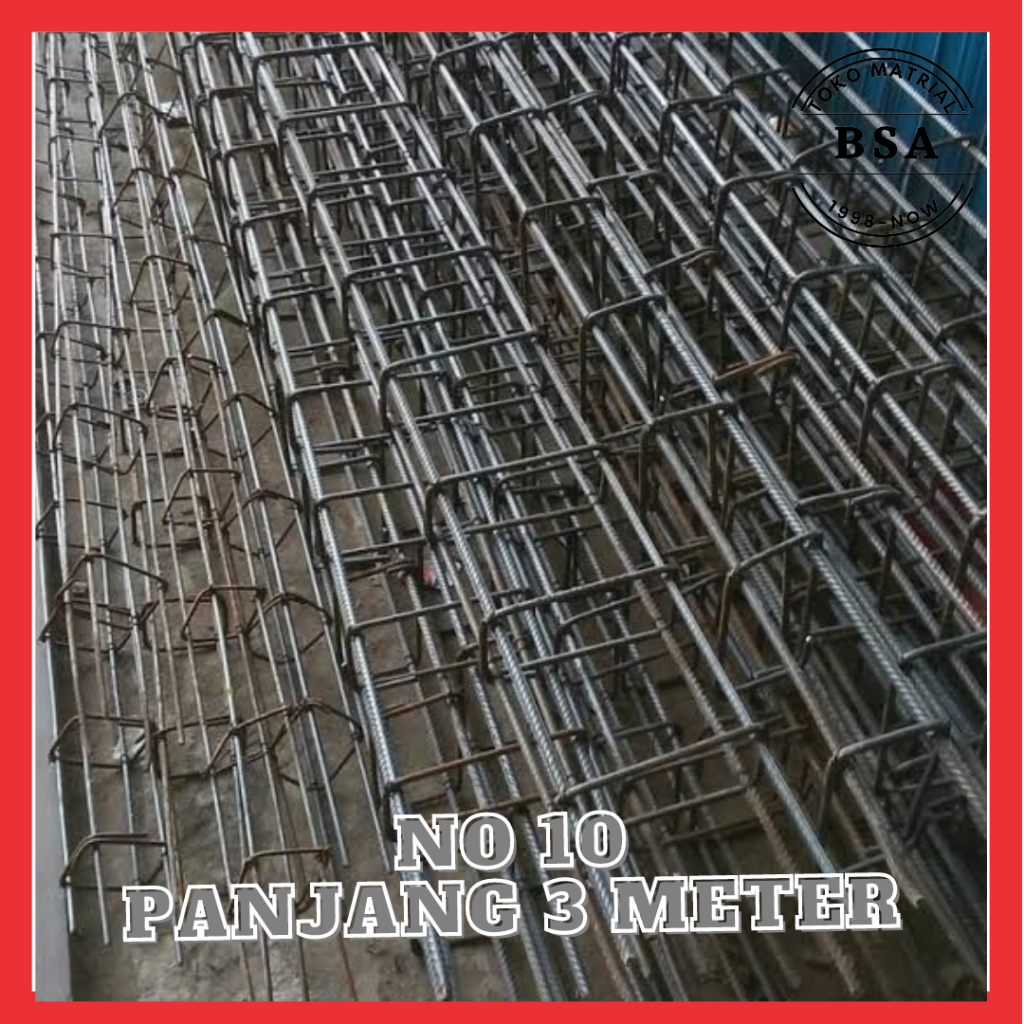 Jual BESI BEHEL JADI 10 PANJANG 3 METER | Shopee Indonesia