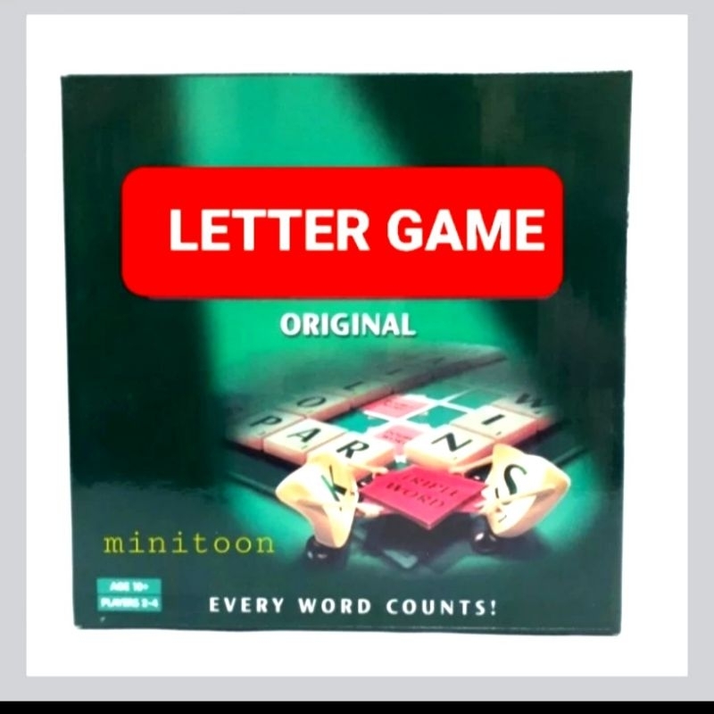 Jual LETTER GAME Mainan Susun Kata Kosakata English Indonesia Menyusun ...