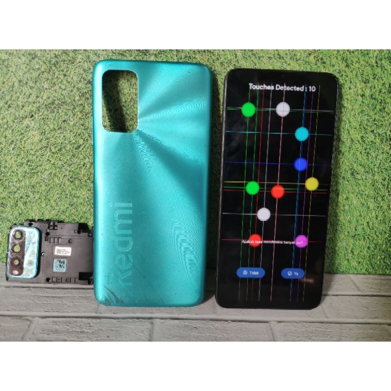 Jual REDMI 9T LCD FRAME ORIGINAL COPOTAN NORMAL TESTED | Shopee Indonesia