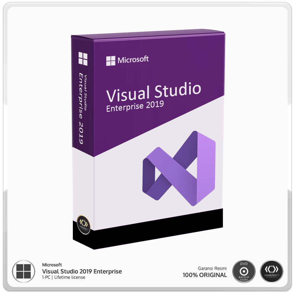 Jual Microsoft Visual Studio 2019 Enterprise [1-User, Lifetime License] | Shopee Indonesia