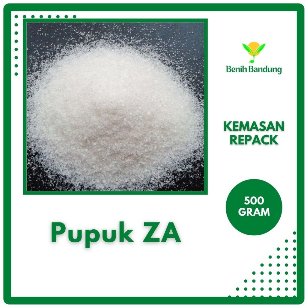 Jual Pupuk ZA Amonium Sulfat Pupuk Pertumbuhan Tanaman Repack 500 Gram ...