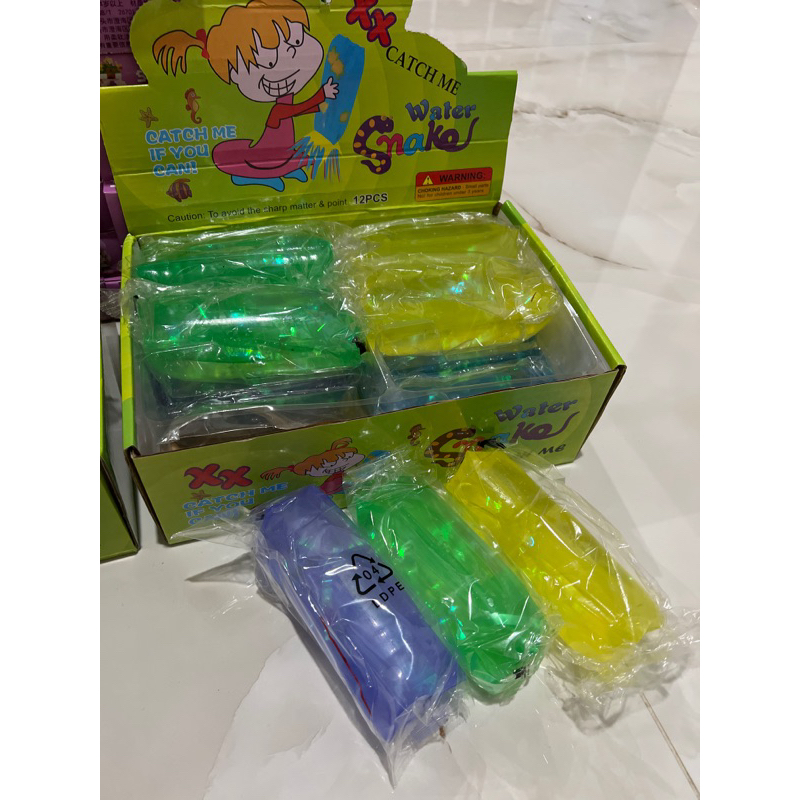 Jual ( KKM ) CATCH THE MONSTER WATER SNAKE JELLY MONSTER AIR SULIT DI ...