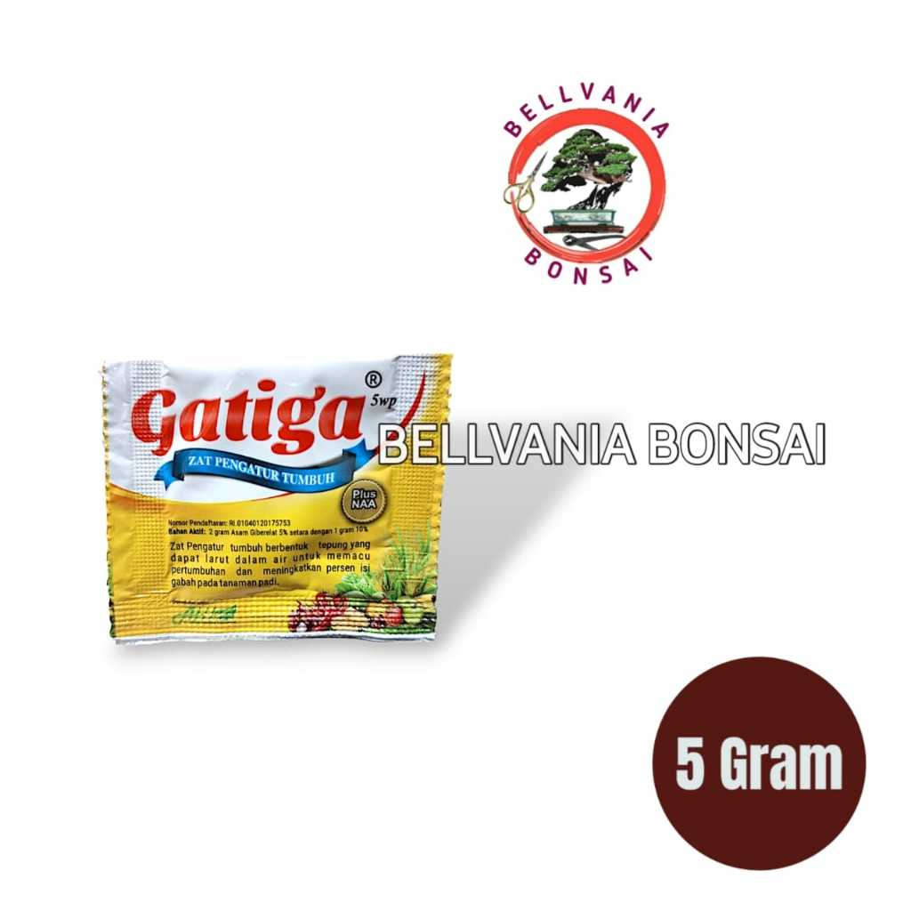 Jual Gatiga 5 WP Kemasan Pabrik 5 Gram ZPT Asam Giberelat | Shopee ...