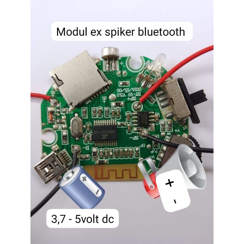 Jual modul ex spiker Bluetooth | Shopee Indonesia