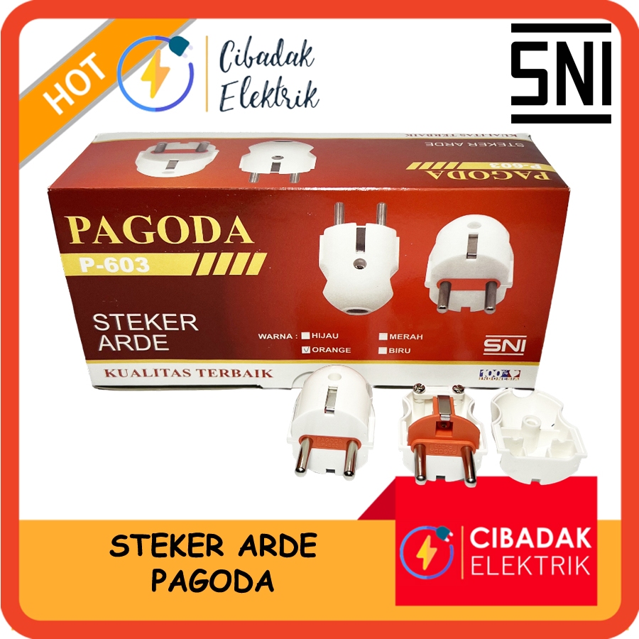 Jual STEKER ARDE BERKUALITAS SNI / COLOKAN LISTRIK / STEKER BULAT ...