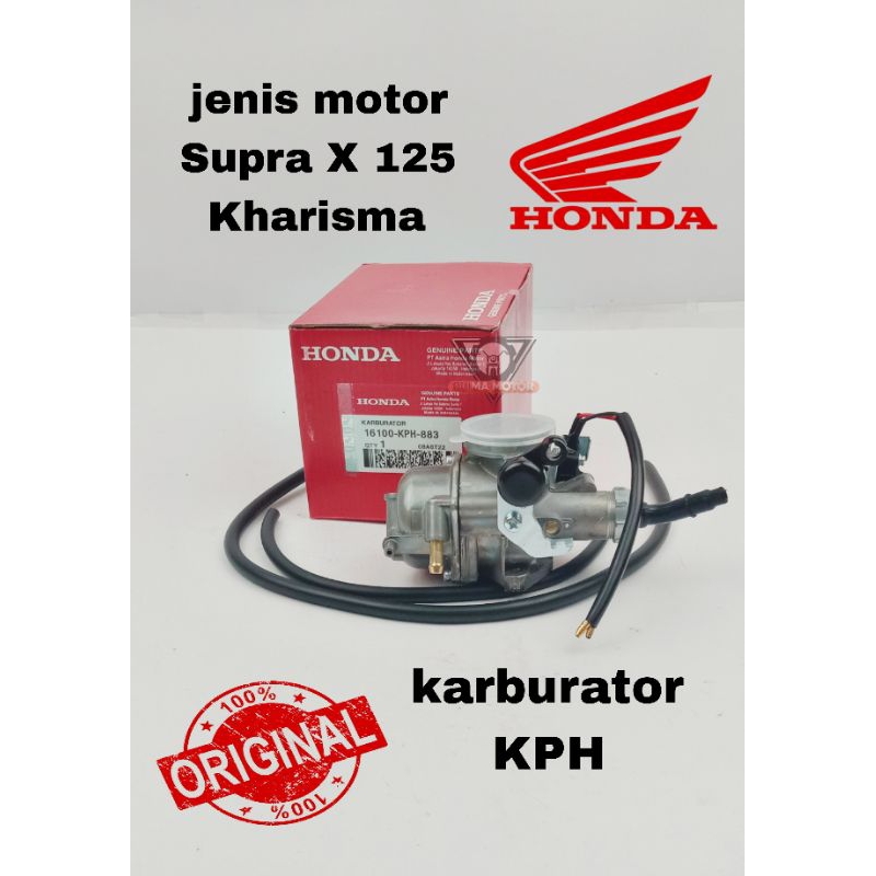 Jual karburator Honda KPH motor kharisma, Supra X125, Supra X 125 karbu ...