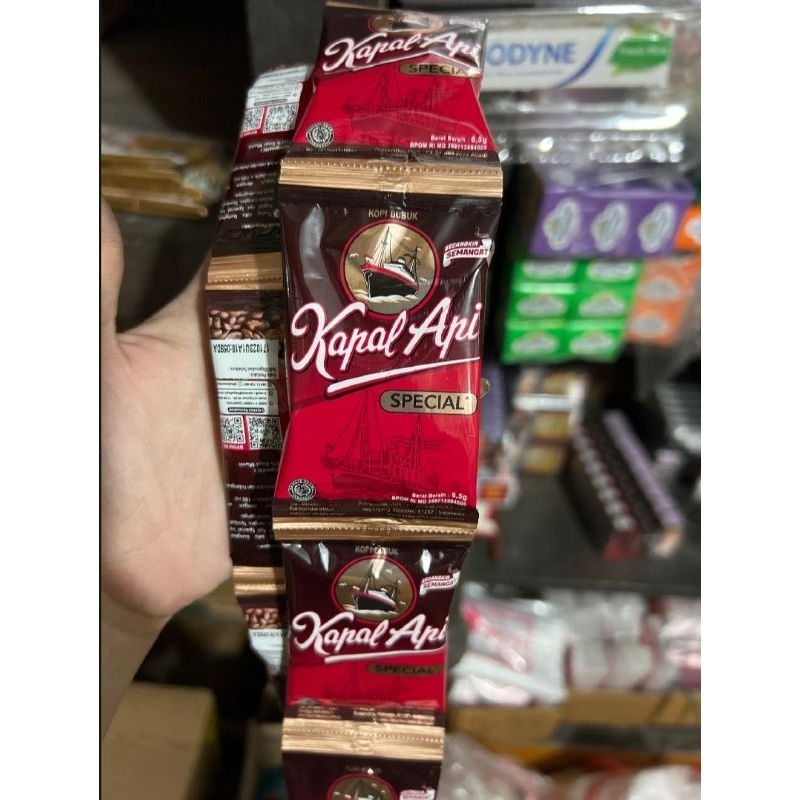 Jual Kopi Kapal Api Sachetan Kecil 6,5gr | Harga Renceng Isi 10 Schet ...