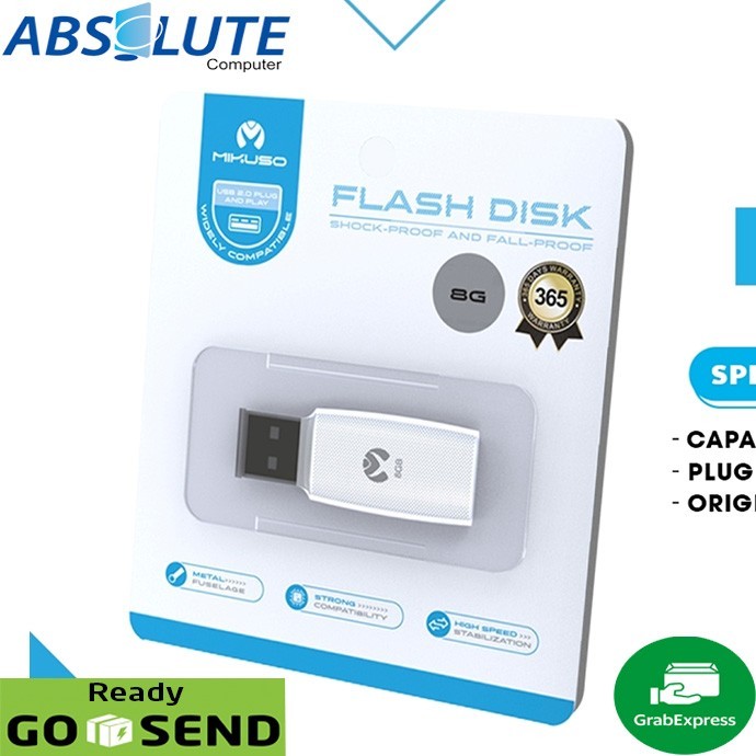 Jual FD Mikuso MD097 4GB 8GB USB 2.0 Original MD 097 4 GB 8 GB Ori ...