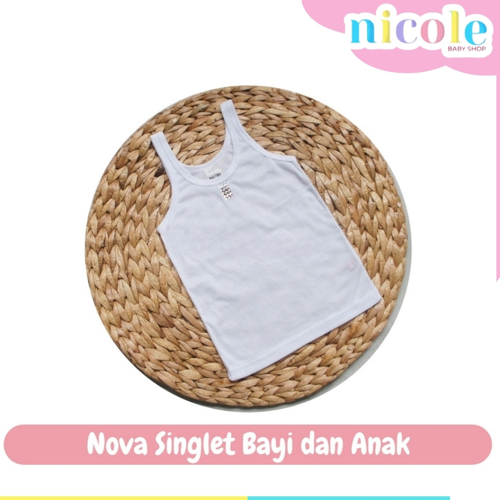 Jual Nova Singlet Bayi / Singlet Anak 6 7 8 tahun / Pakaian Dalam Bayi ...