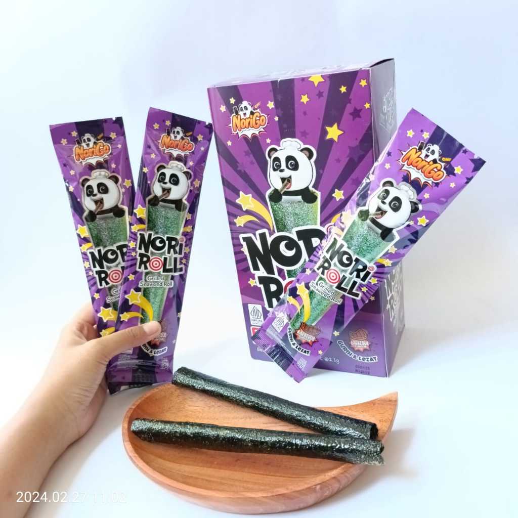 Jual Nori Go Nori Roll rumput laut panggang banyak varian Rasa | Shopee ...